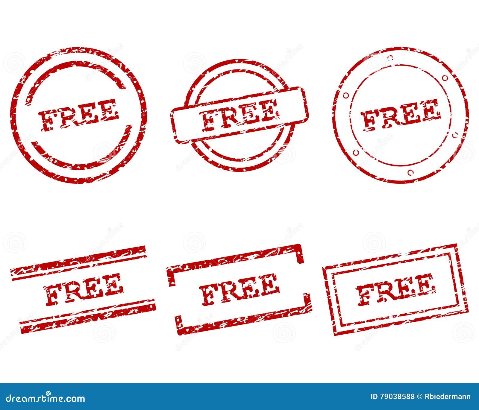 Free stamps stock vector. Illustration of seal, grunge - 79038588