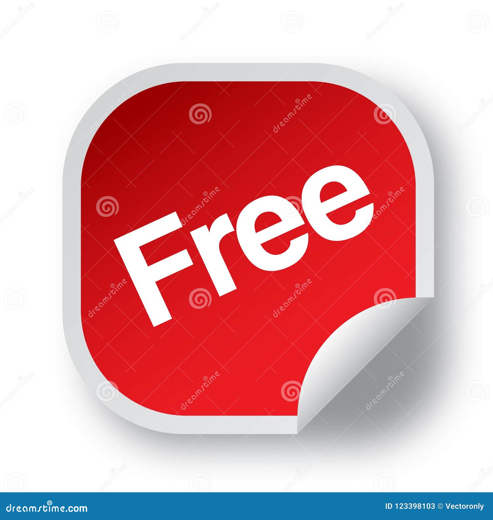Free sticker label stock illustration. Illustration of design - 123398103