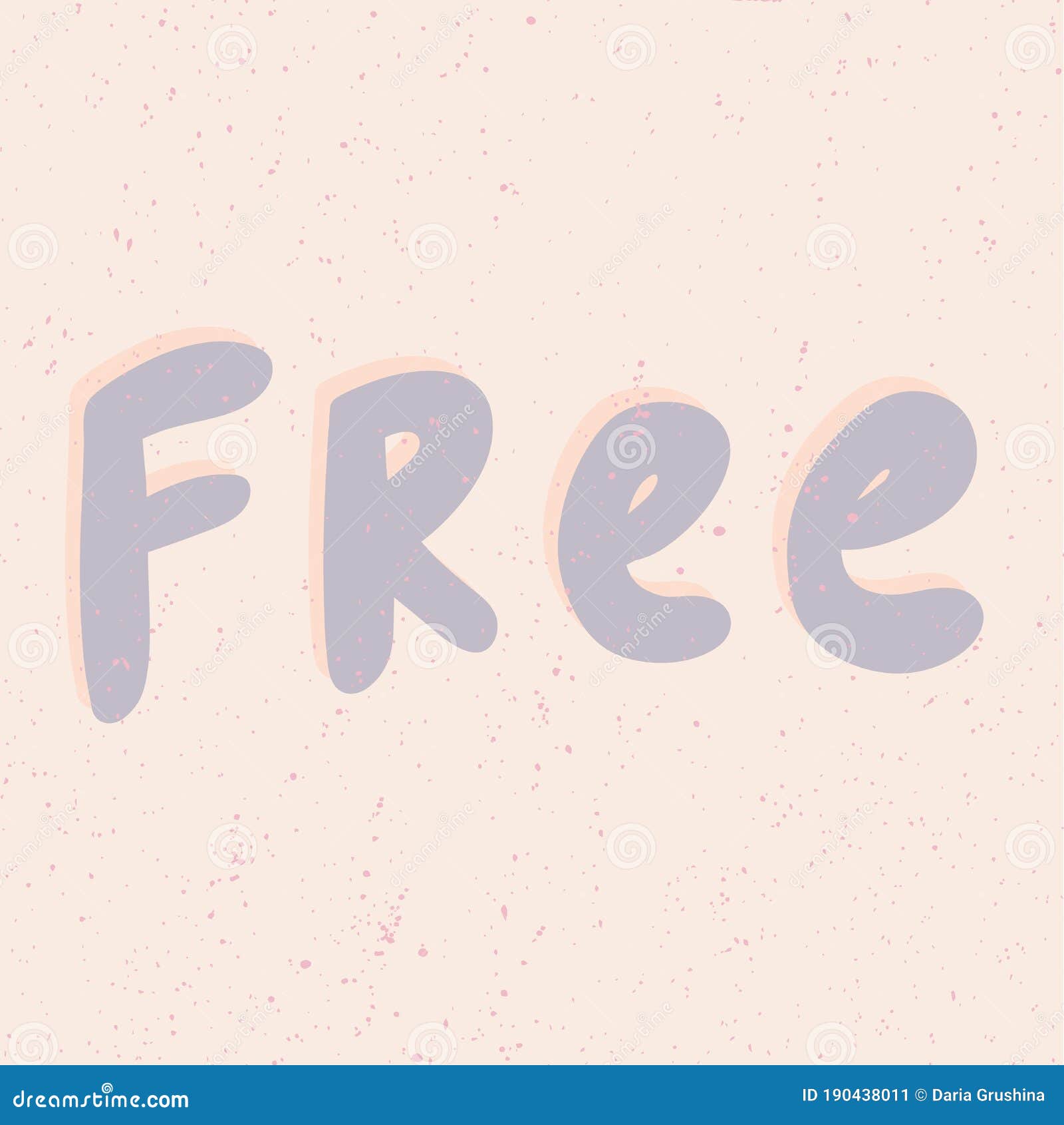 Free Sticker For Social Media Content Vector Hand Drawn Illustration