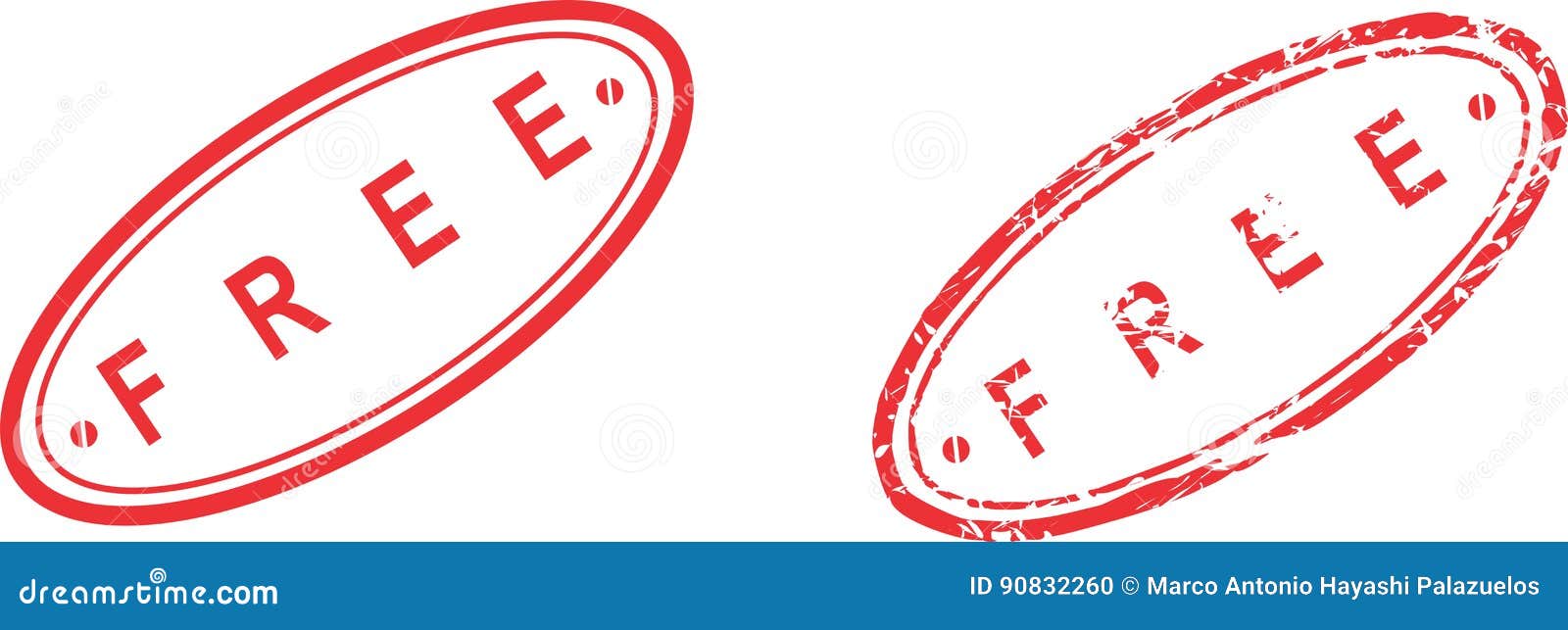 Free sticker stamp set stock vector. Illustration of note - 90832260