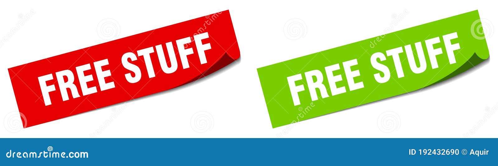 Free Stuff Sticker. Free Stuff Sign Set Stock Vector - Illustration of ...