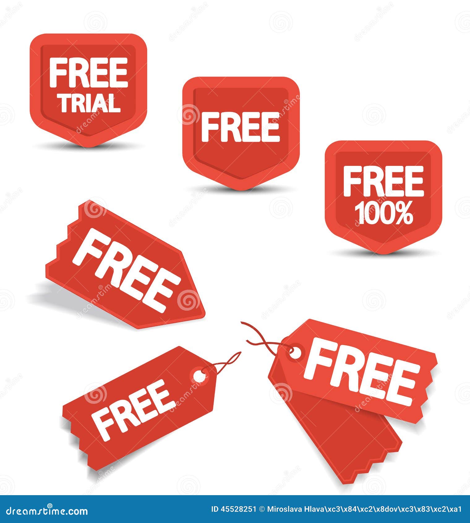 Free Tags stock vector. Illustration of price, business - 45528251