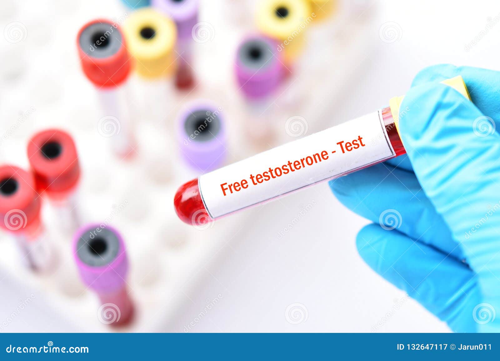 Free Testosterone Hormone Test Stock Image - Image of climax, hormone ...