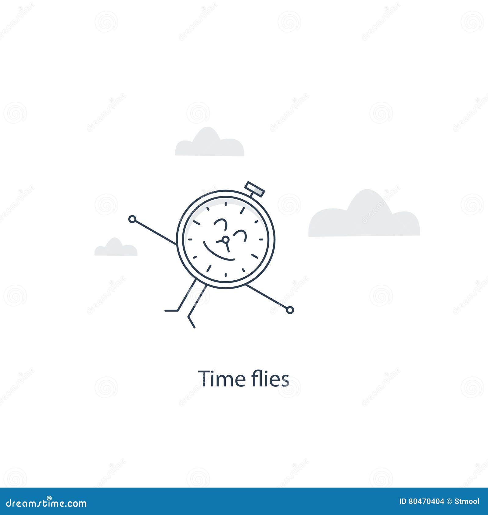 Free time concept stock vector. Illustration of happy - 80470404