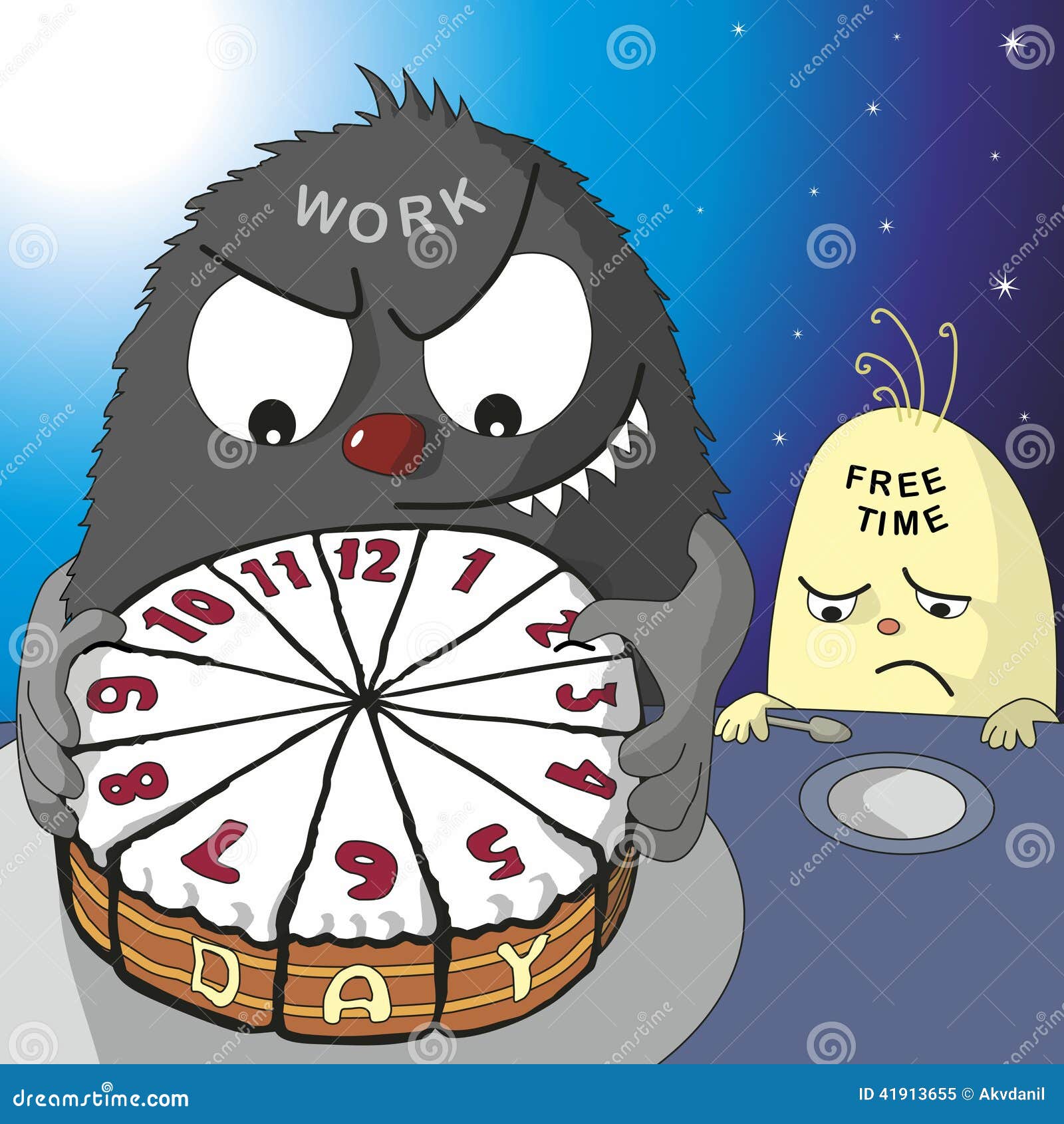 Free time stock vector. Illustration of office, bosses - 41913655