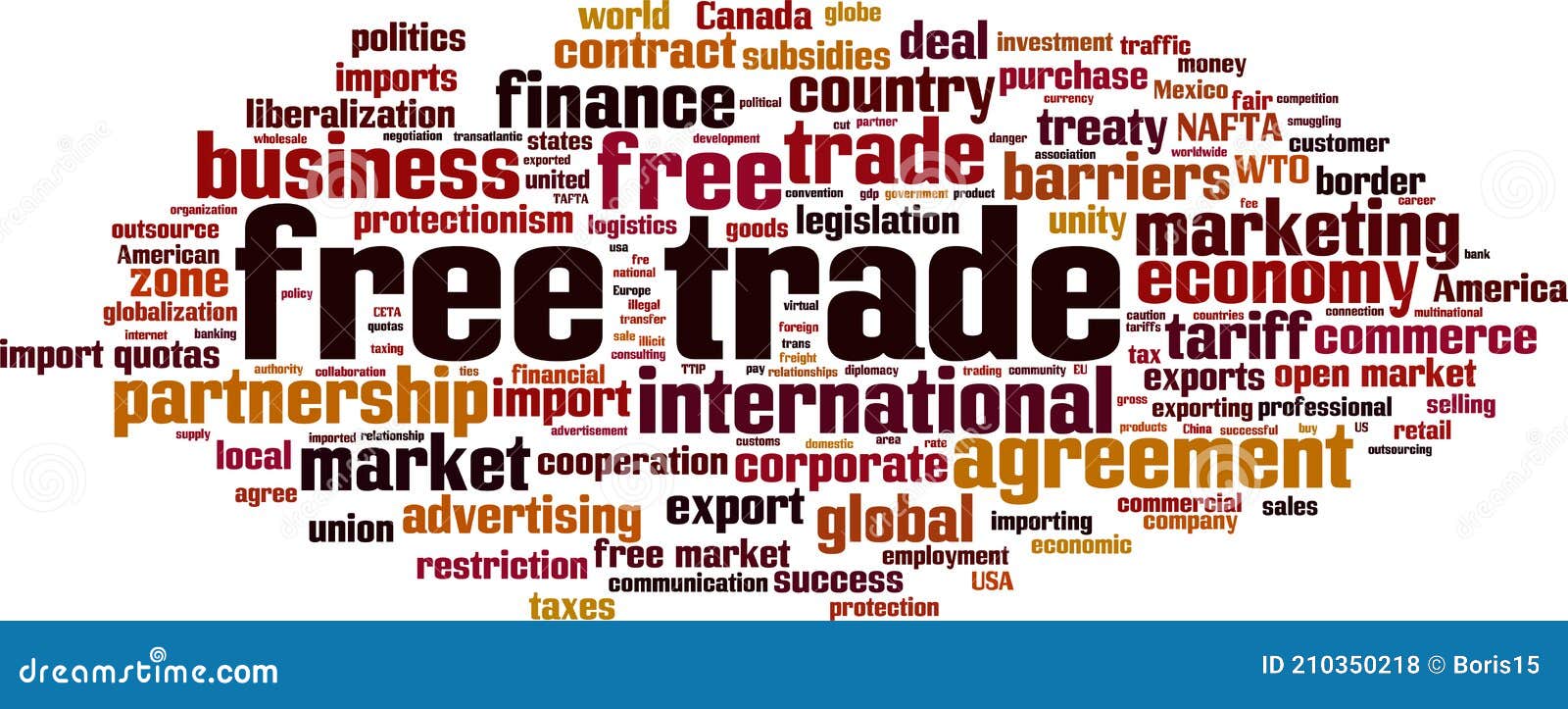 Trade Word On White Royalty-Free Stock Photo | CartoonDealer.com #237443175