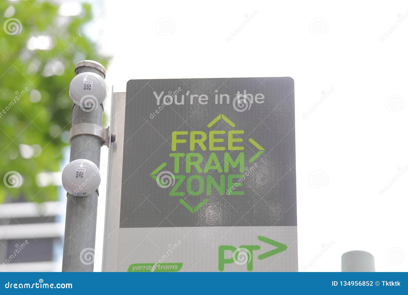 Tram Melbourne Australia editorial photography. Image of railway ...