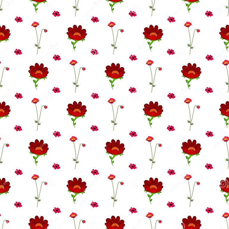 Free Vector Small Flower Design Stock Illustration - Illustration of ...