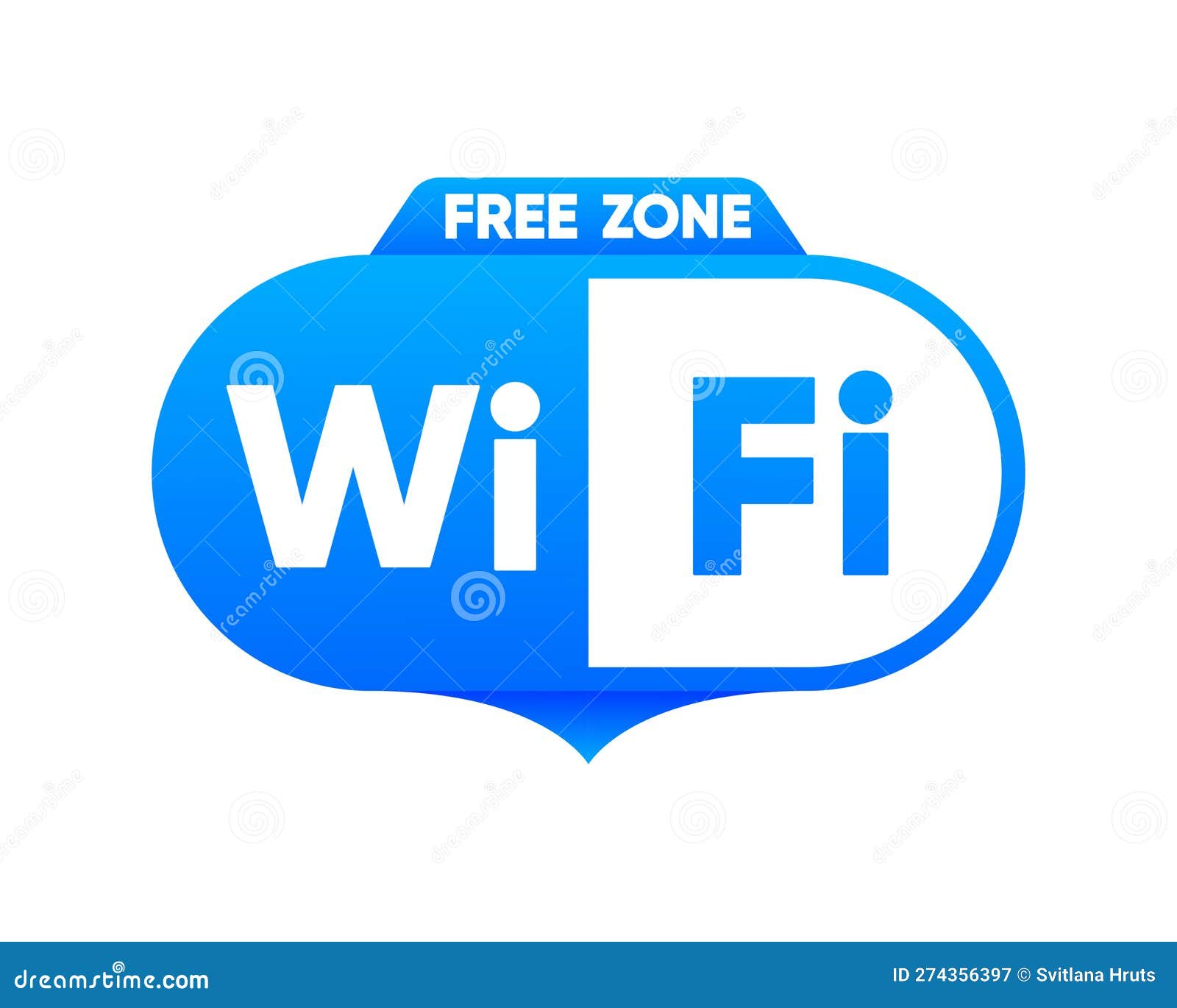 Free Wi-Fi Zone. Wireless Internet Network Connection. Free Traffic ...