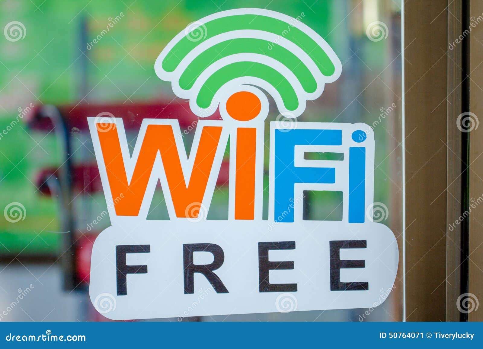 Free Wifi Sign In The Hand . Stock Photography | CartoonDealer.com ...
