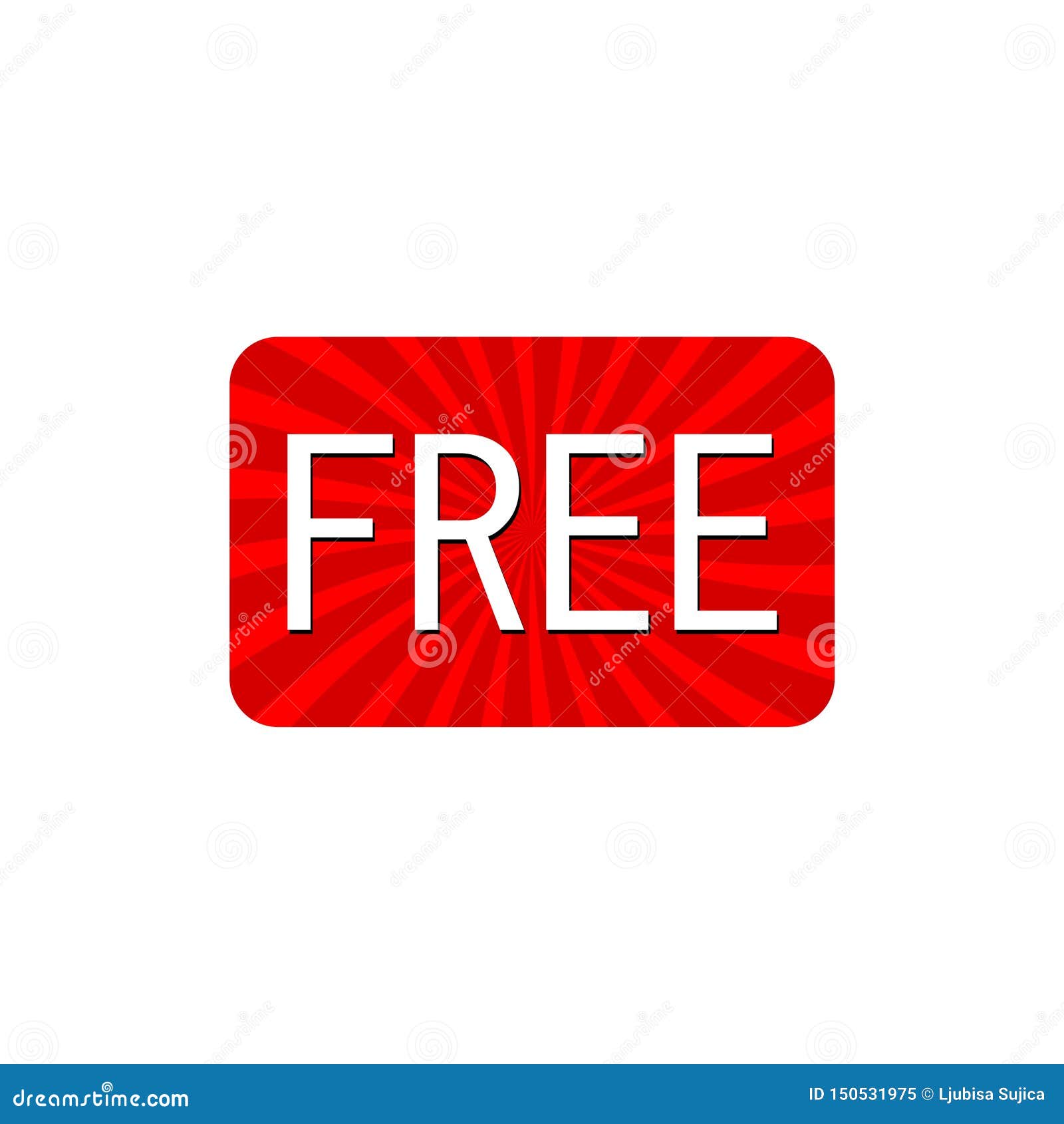 Free Word Text on White Background Stock Vector - Illustration of ...