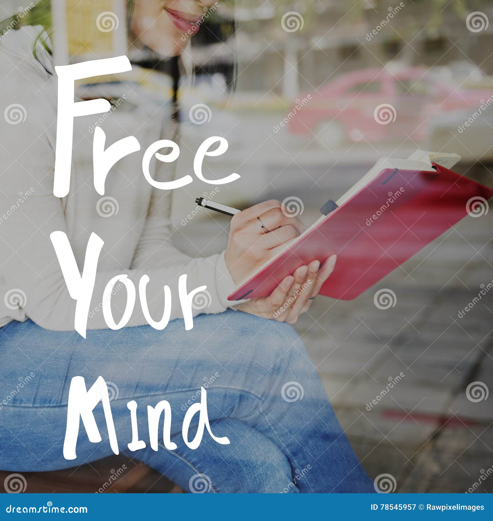 Free Your Mind Positive Relaxation Chill Concept Stock Image - Image of ...
