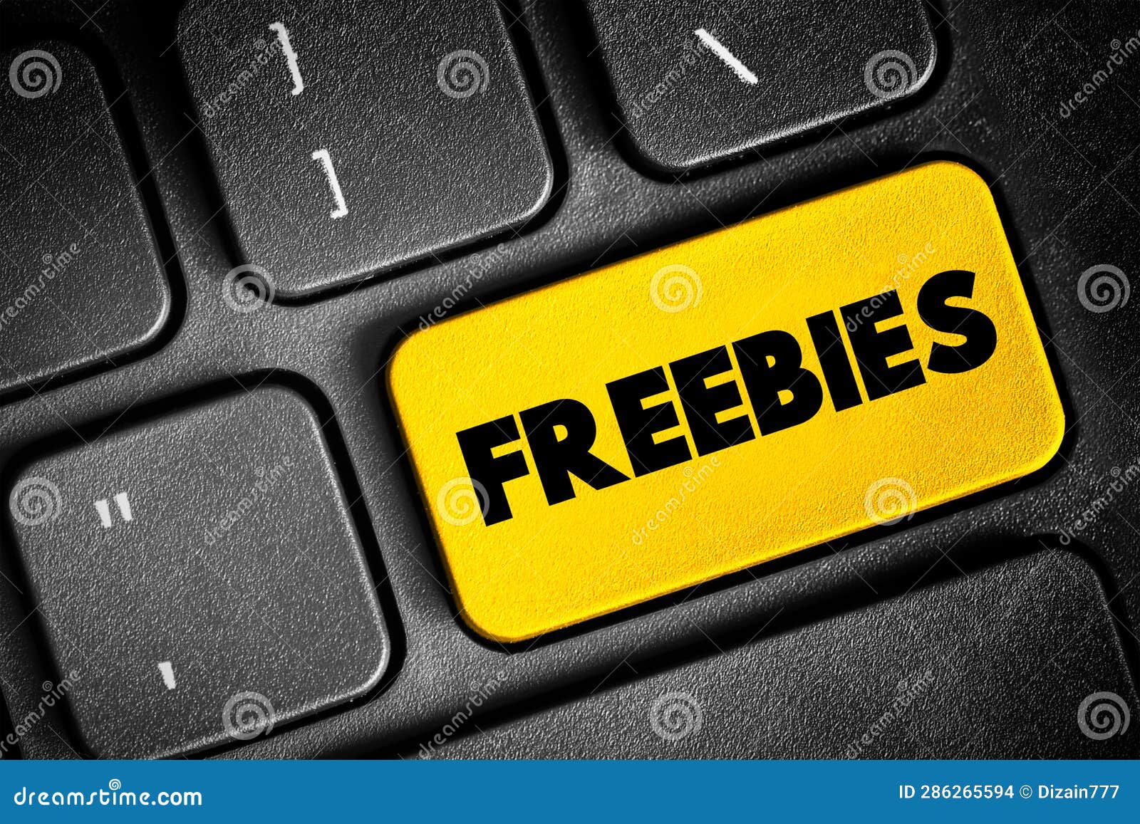 Freebies Text With Marker Royalty-Free Stock Photography ...