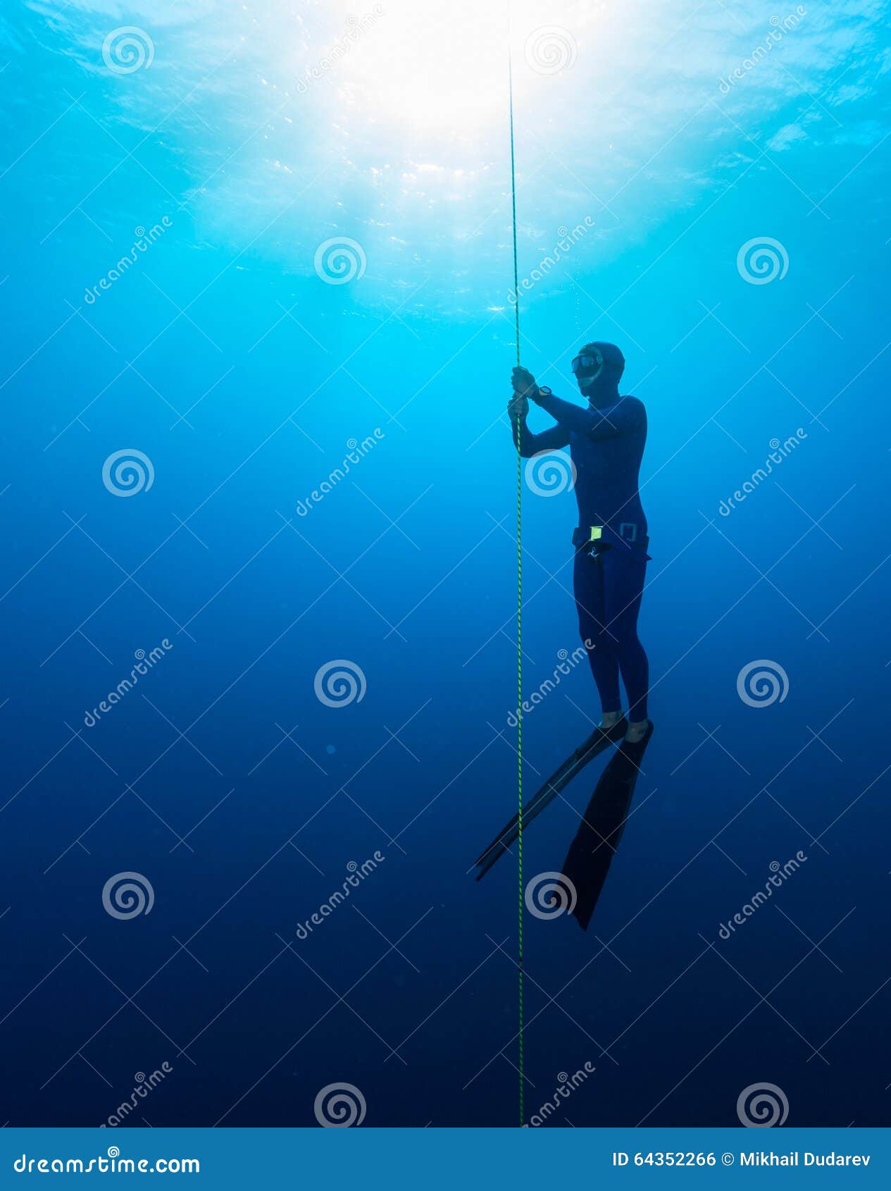 Freediver in the sea stock photo. Image of breathless - 64352266