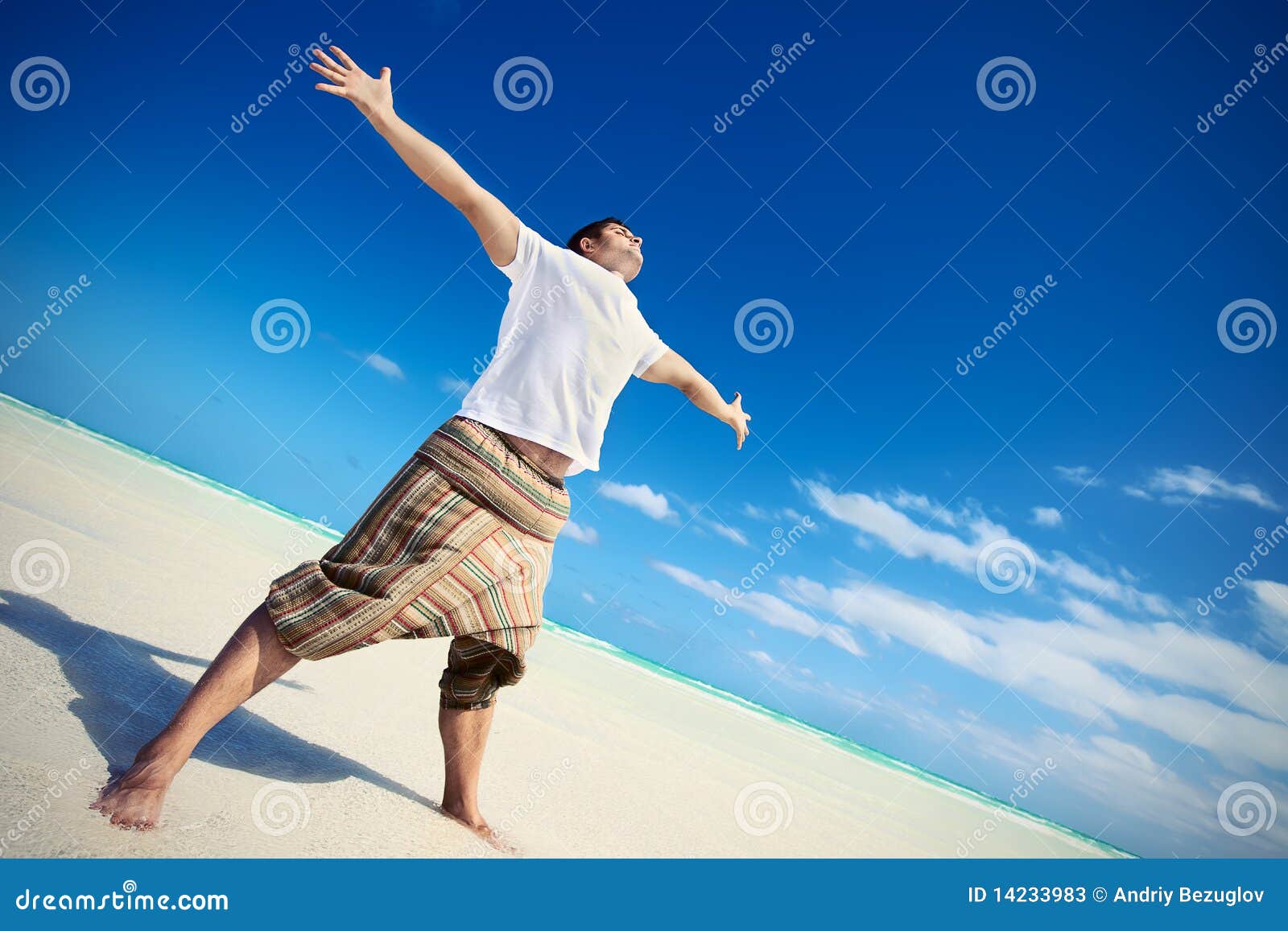 Freedom stock image. Image of landscape, people, shade - 14233983