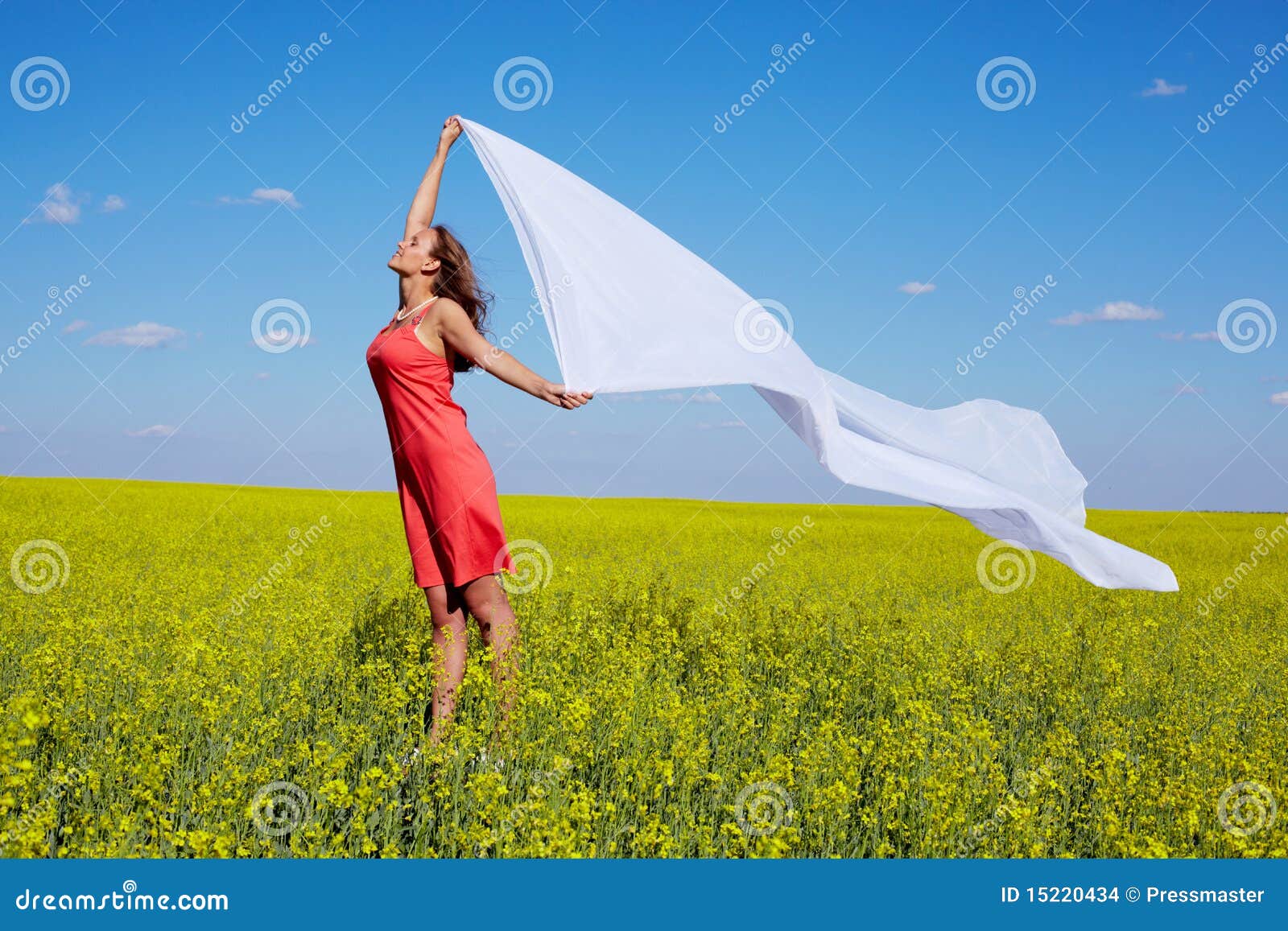 Freedom stock photo. Image of landscape, person, outdoor - 15220434