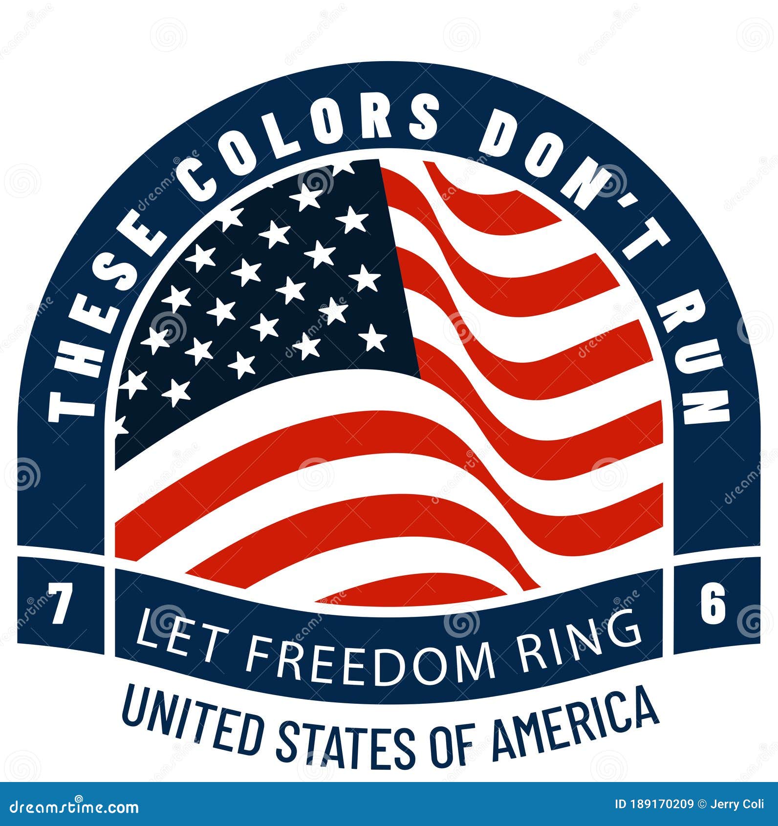 Let Freedom Ring stock image. Illustration of patriots - 189170209