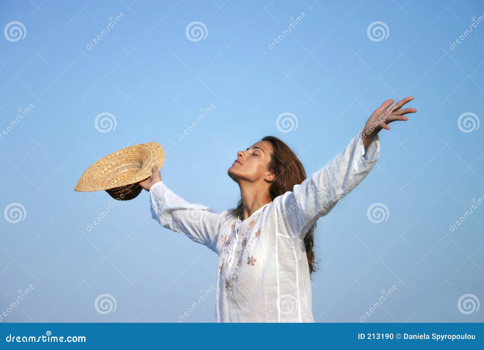 Freedom stock photo. Image of divine, happiness, attractive - 213190