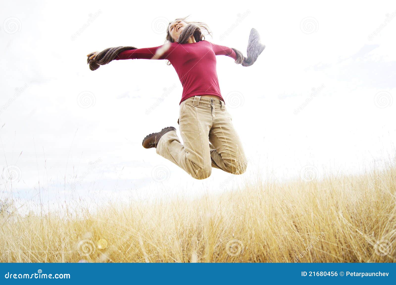 Freedom stock photo. Image of harmony, laughing, enjoymant - 21680456