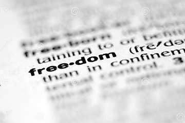 Freedom stock photo. Image of concept, dictionary, word - 594382