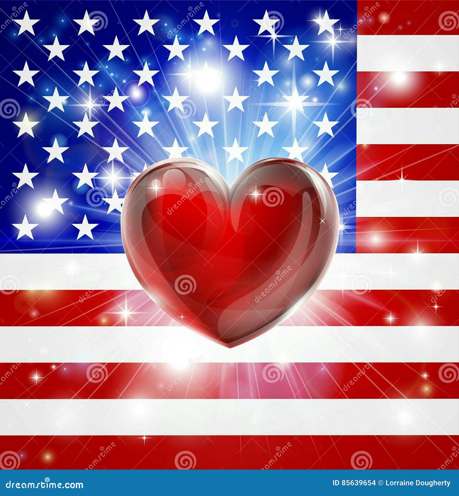 Freedom stock illustration. Illustration of bravery, americaredwhiteand ...