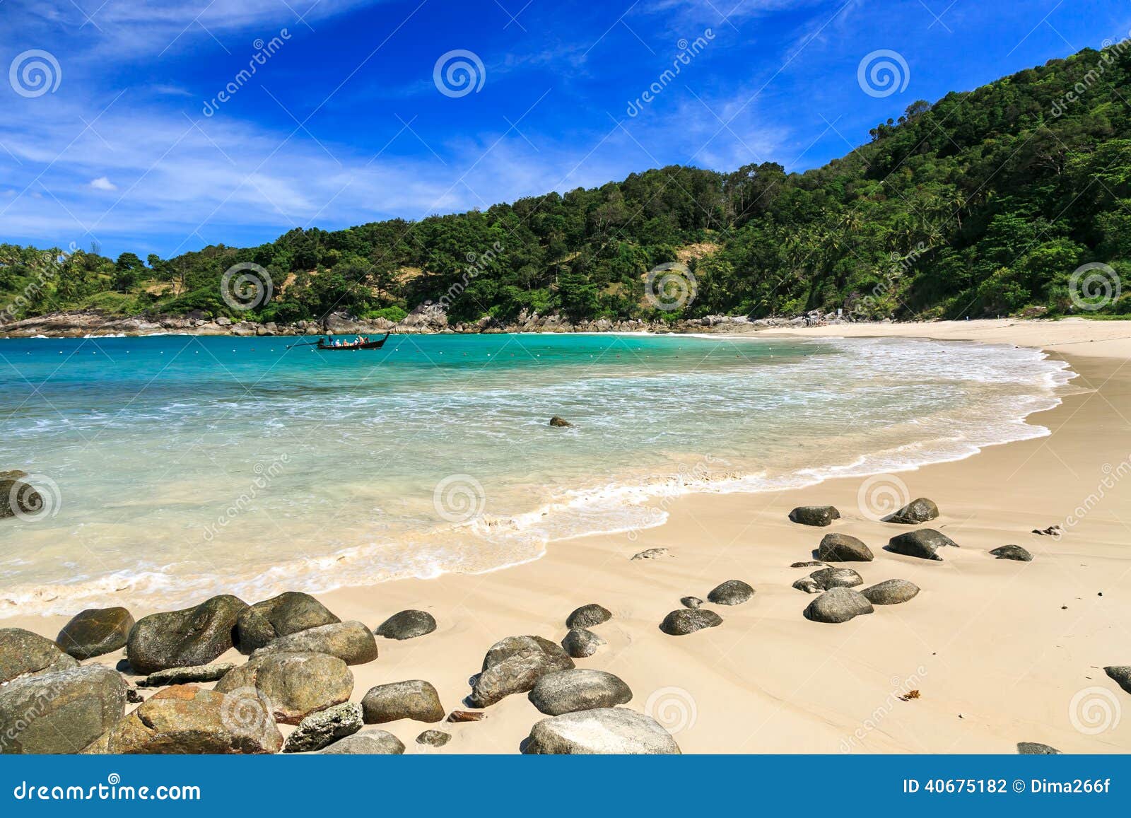 Freedom Beach, Phuket, Thailand Stock Photo - Image of aqua ...