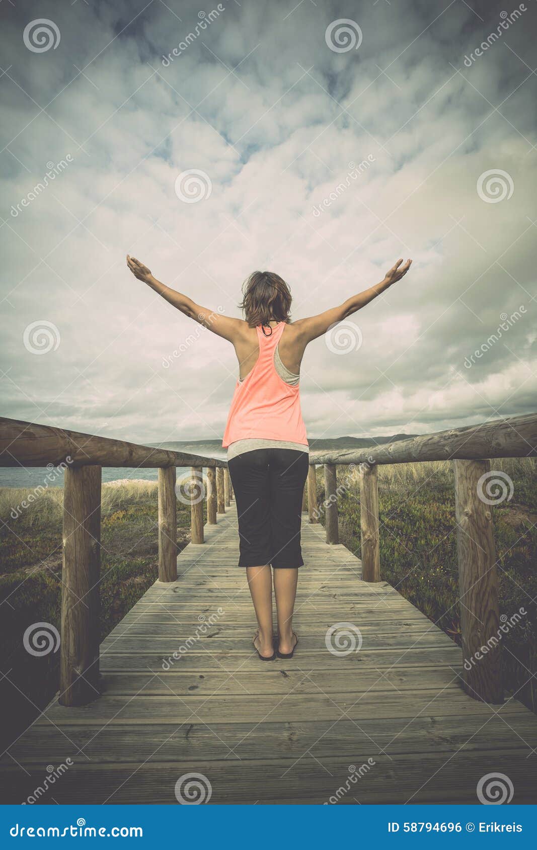 Freedom stock photo. Image of people, lifestyle, meditation - 58794696