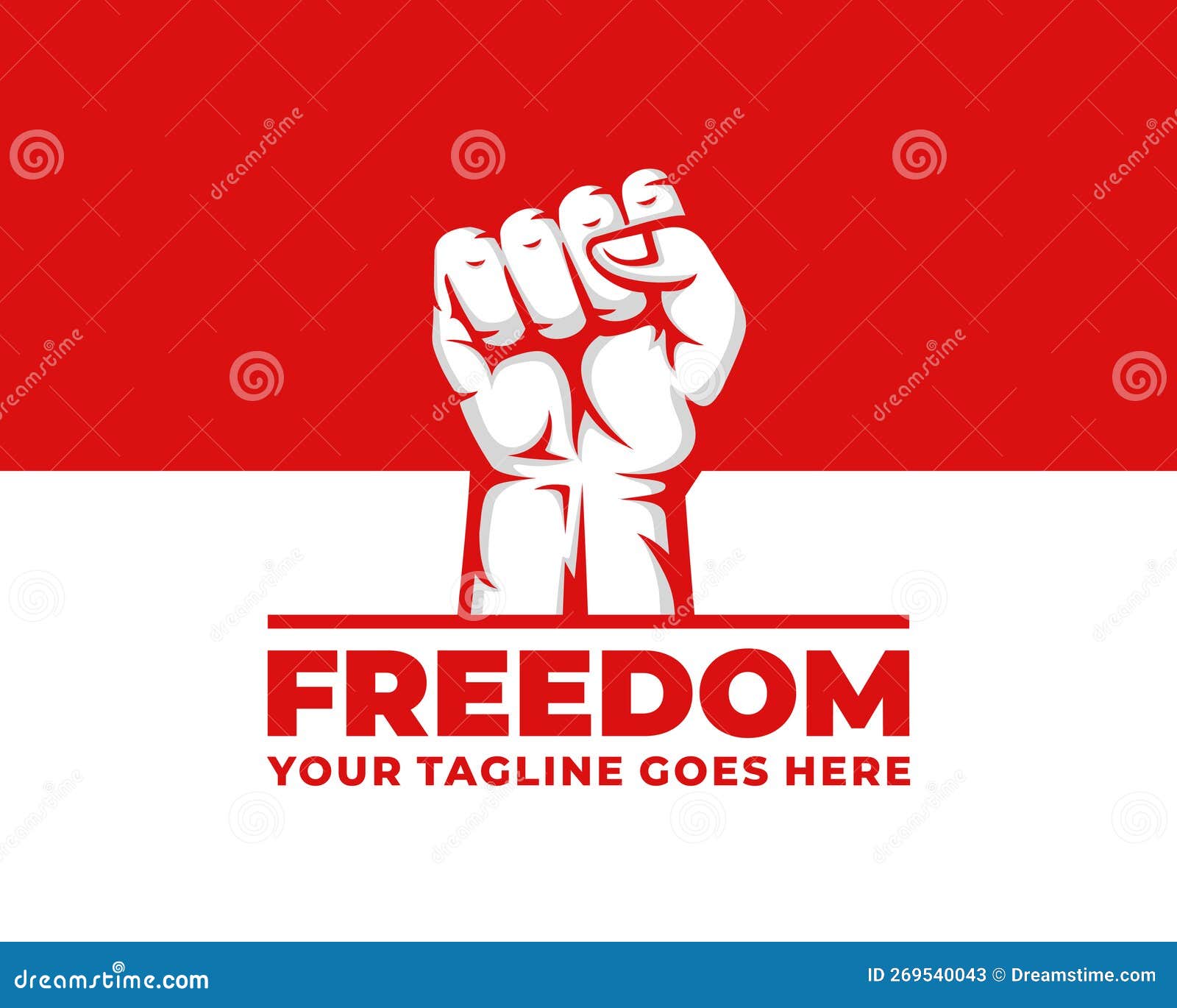 Freedom logo design stock vector. Illustration of propaganda - 269540043