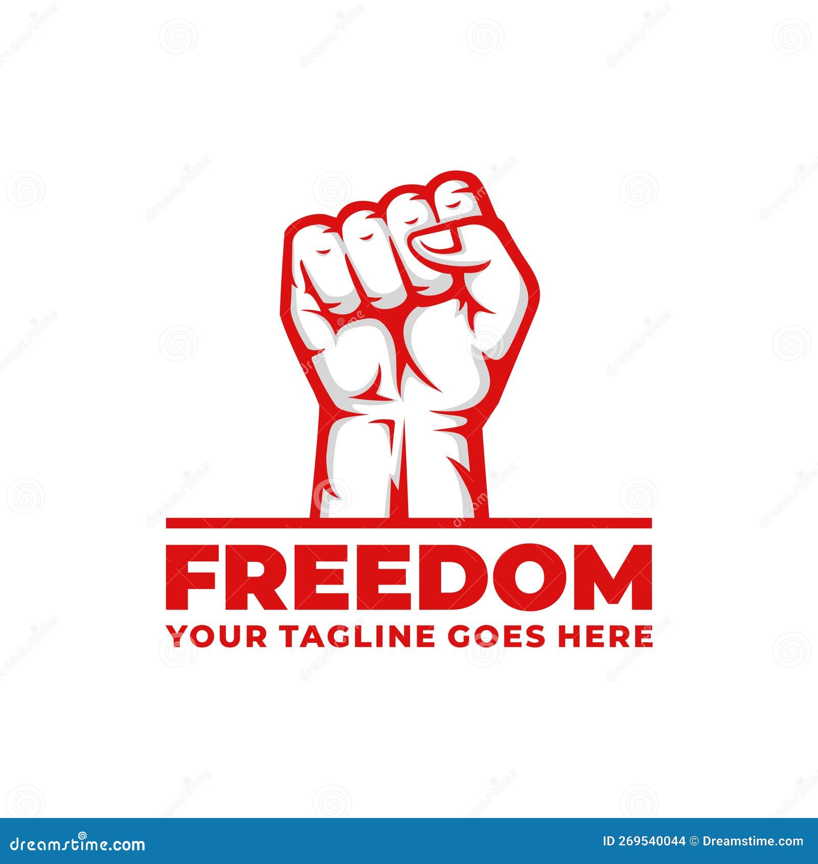 Freedom logo design stock vector. Illustration of concept - 269540044