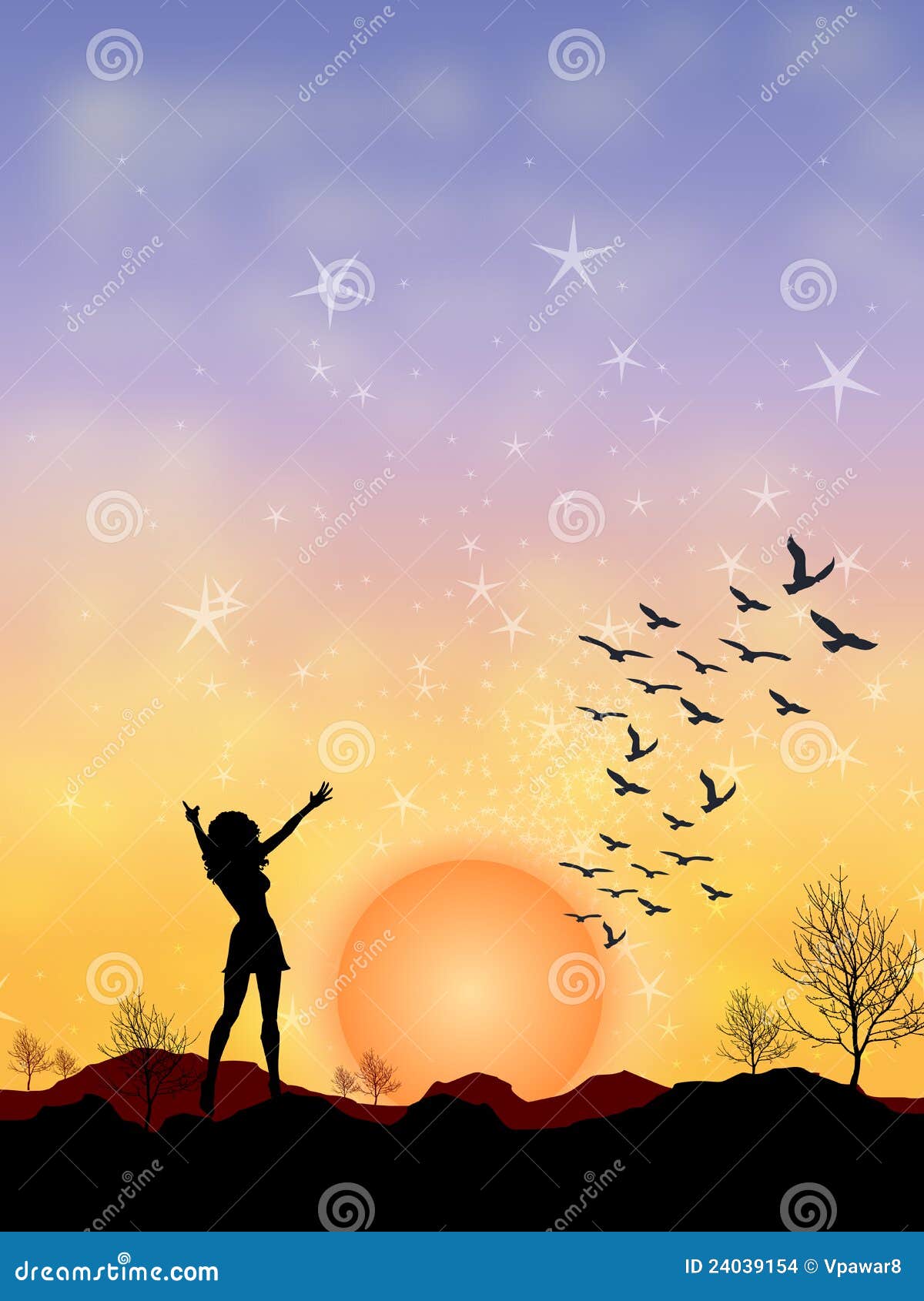 Freedom concept stock illustration. Illustration of life - 24039154