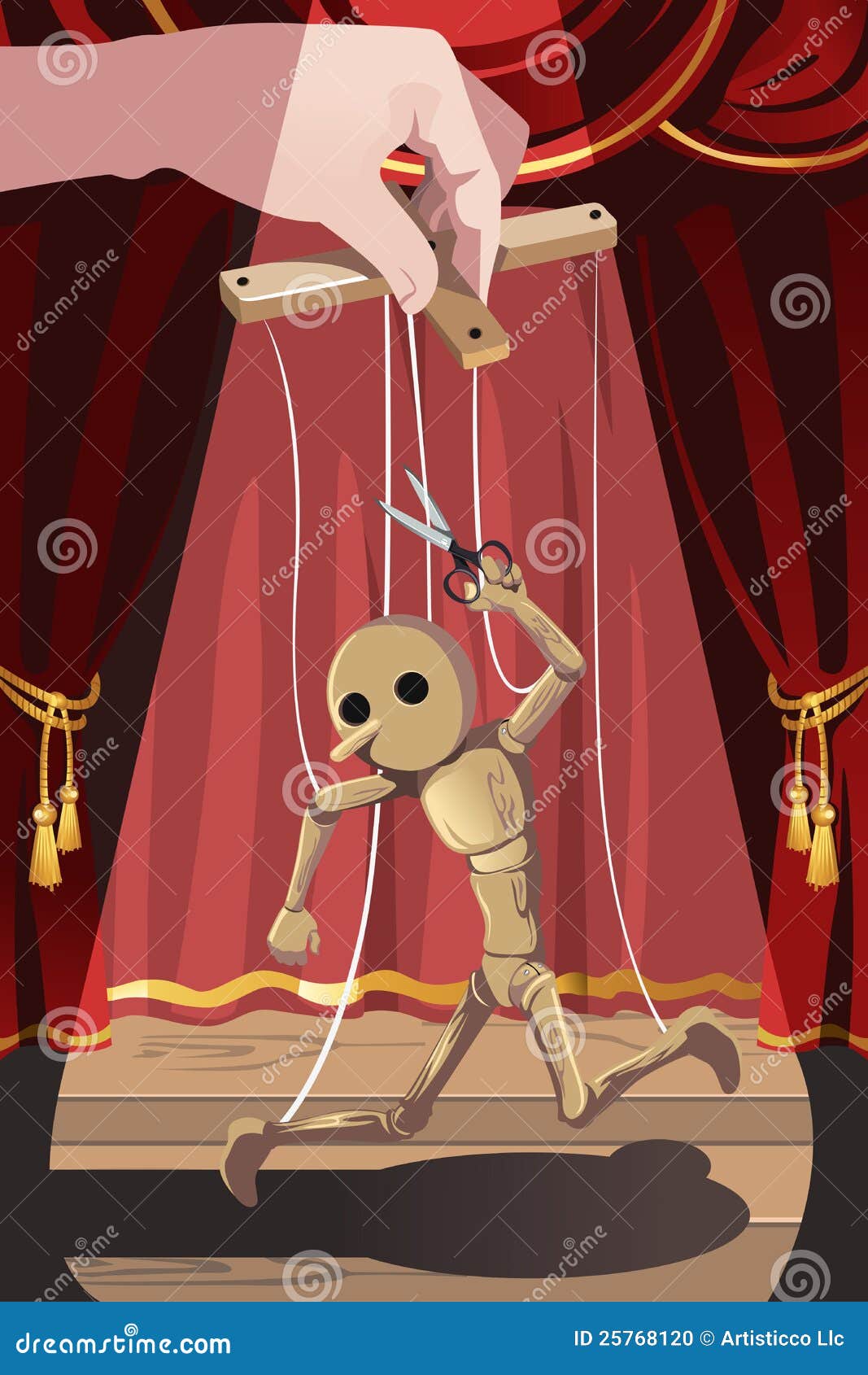 Freedom concept stock vector. Illustration of wood, freedom - 25768120