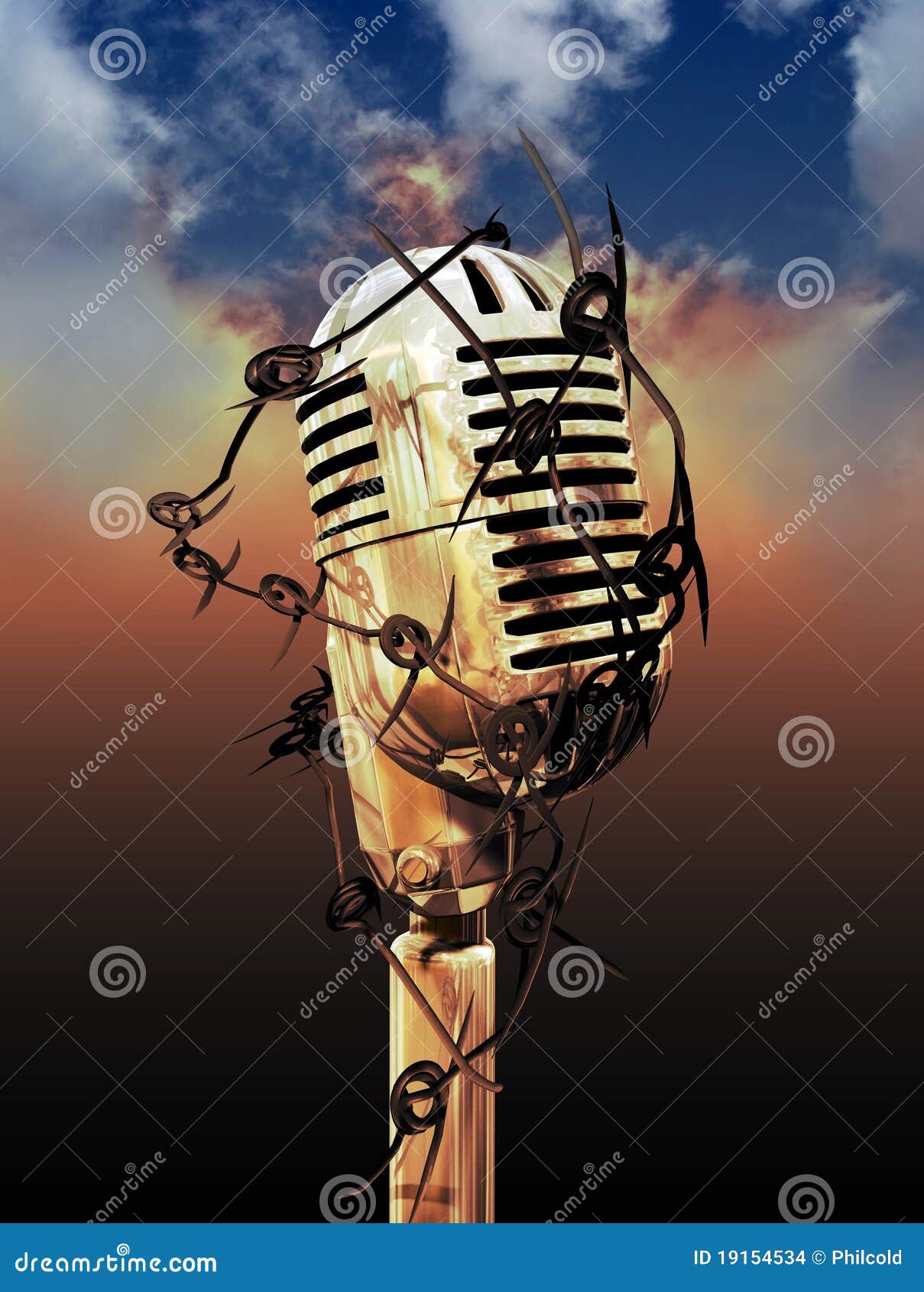 Freedom of expression stock illustration. Illustration of press - 19154534