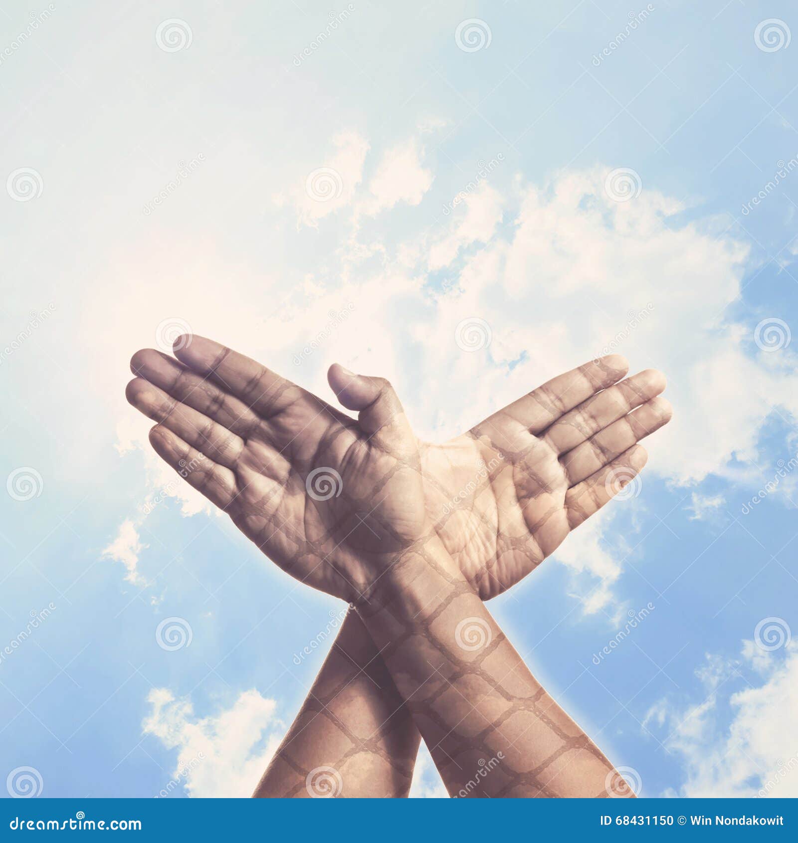 Freedom hands stock photo. Image of symbol, background - 68431150