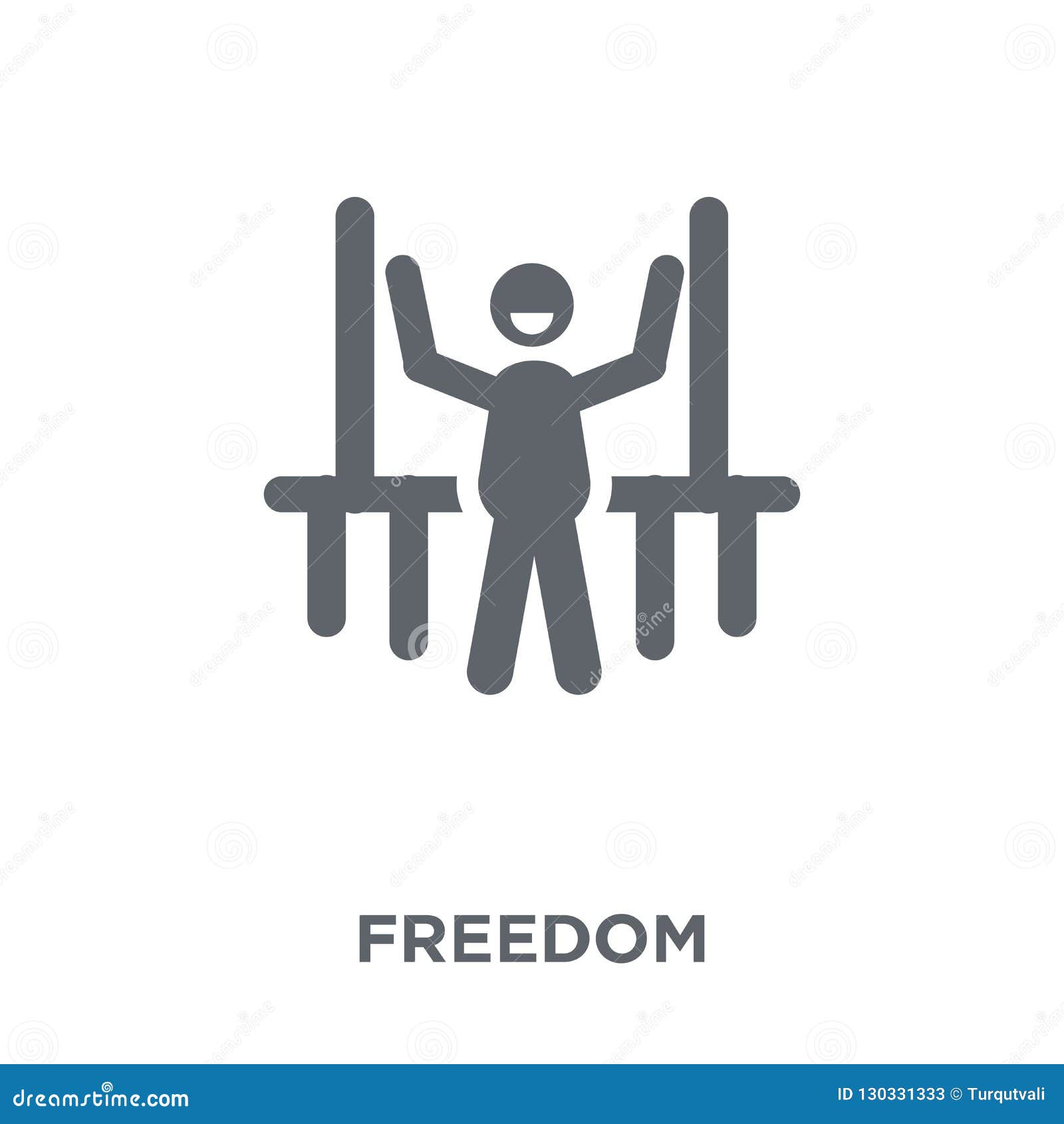Freedom Icon from Collection. Stock Vector - Illustration of peace ...