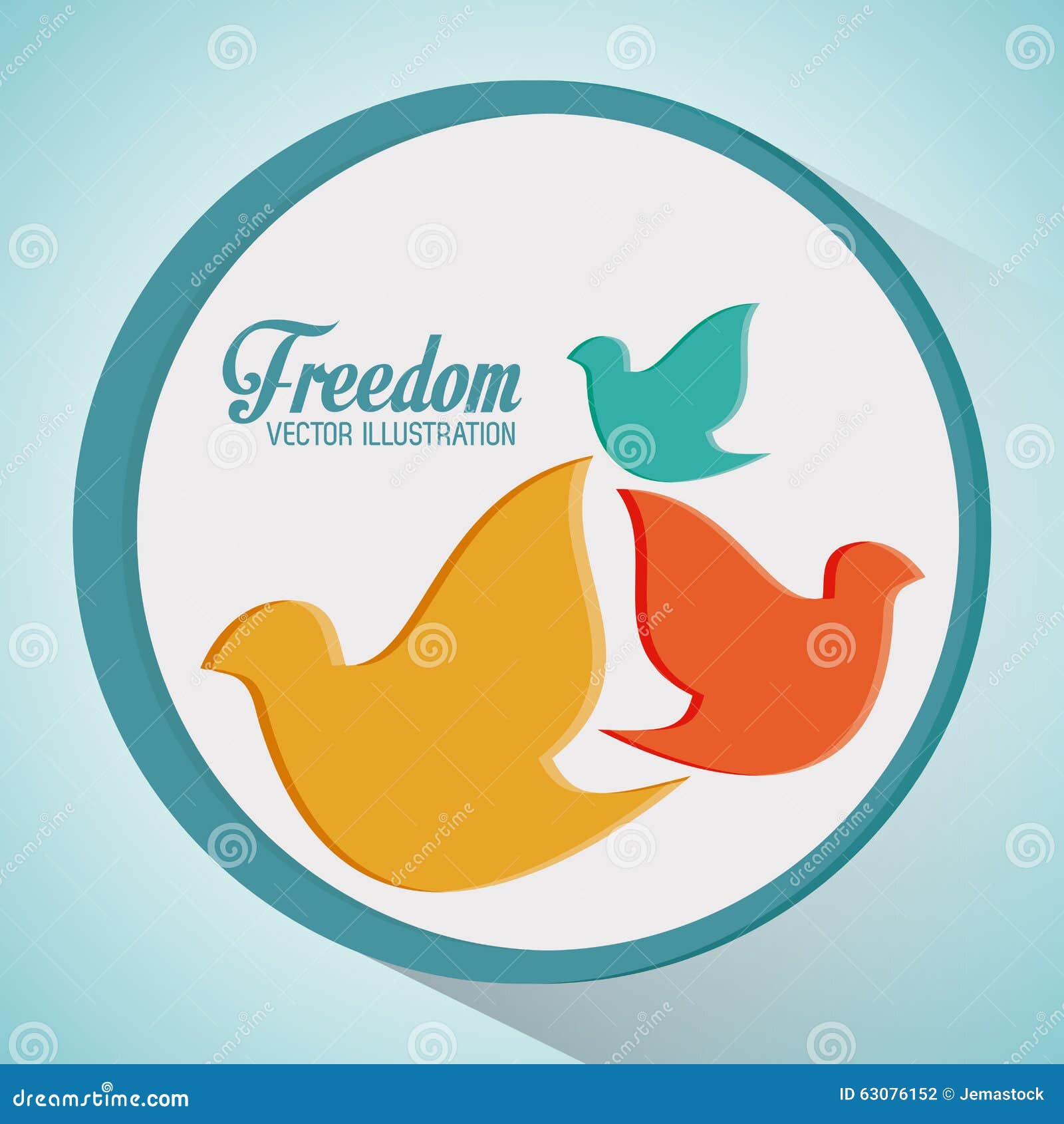 Freedom icons design stock vector. Illustration of vector - 63076152