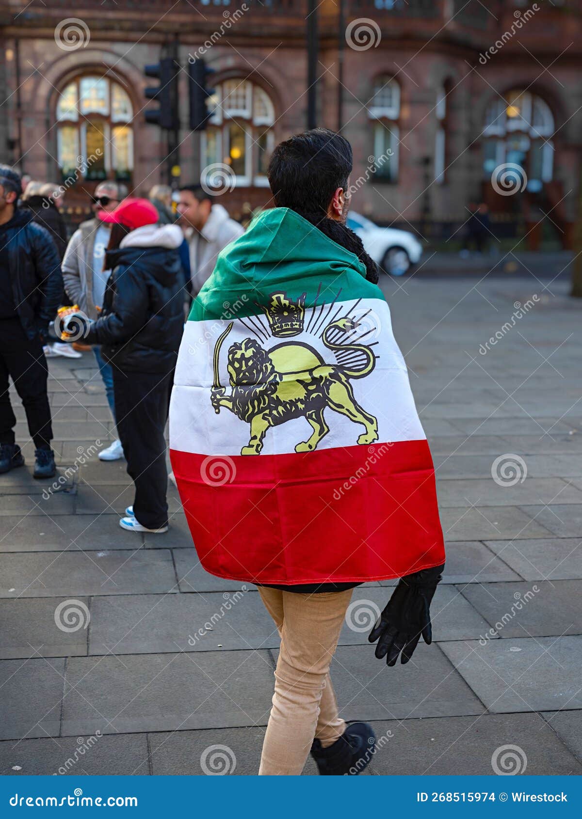 Freedom for Iran Protest Rally in Manchester UK Editorial Stock Image ...