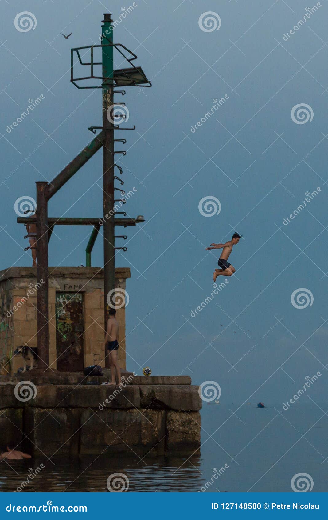 Freedom jump editorial image. Image of happy, water - 127148580