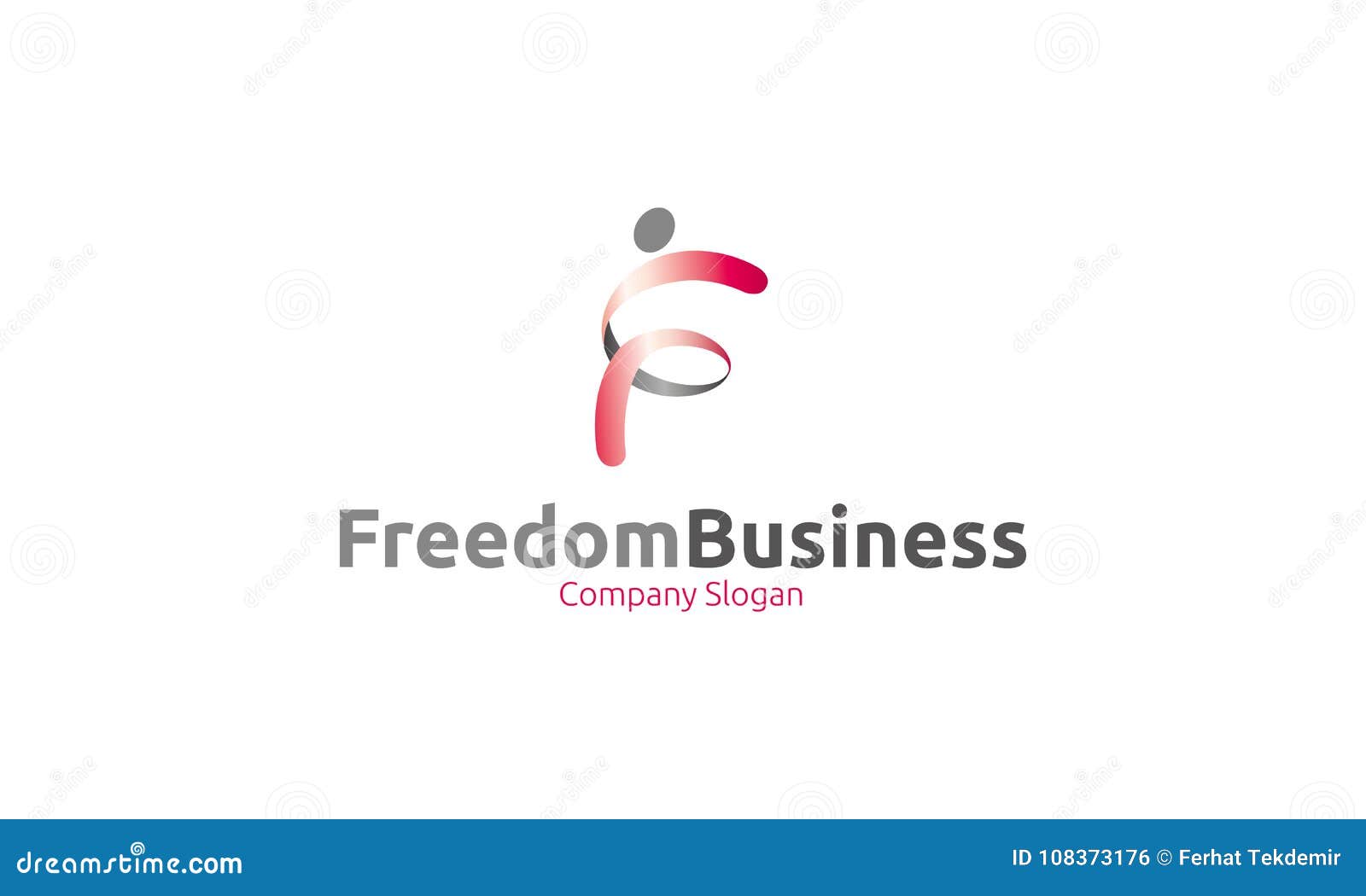 Freedom logo template stock vector. Illustration of clinic - 108373176