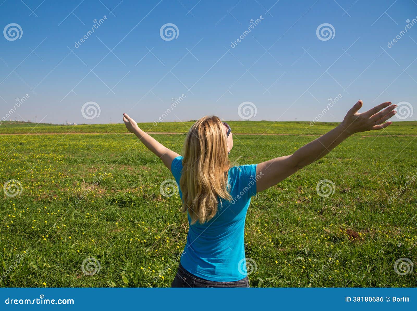 Freedom, the Miracle of Nature Stock Photo - Image of healthy, health ...