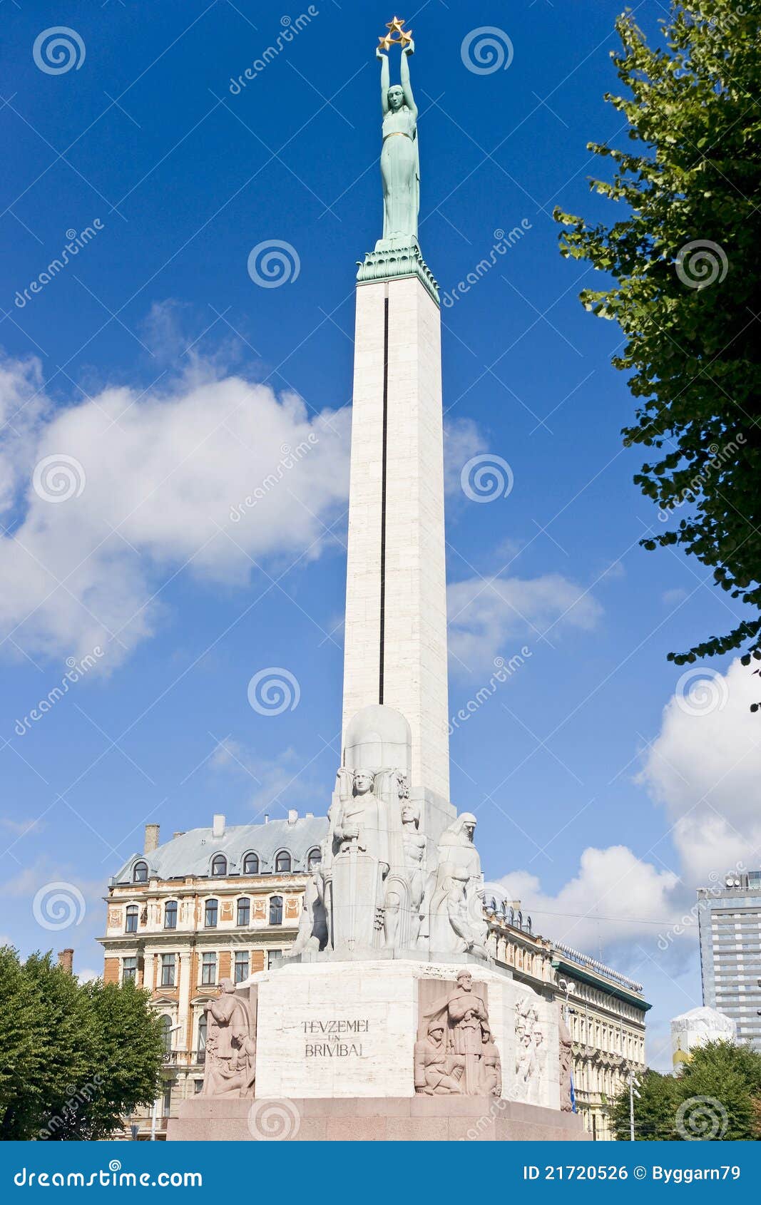Freedom Monument stock photo. Image of landmark, culture - 21720526