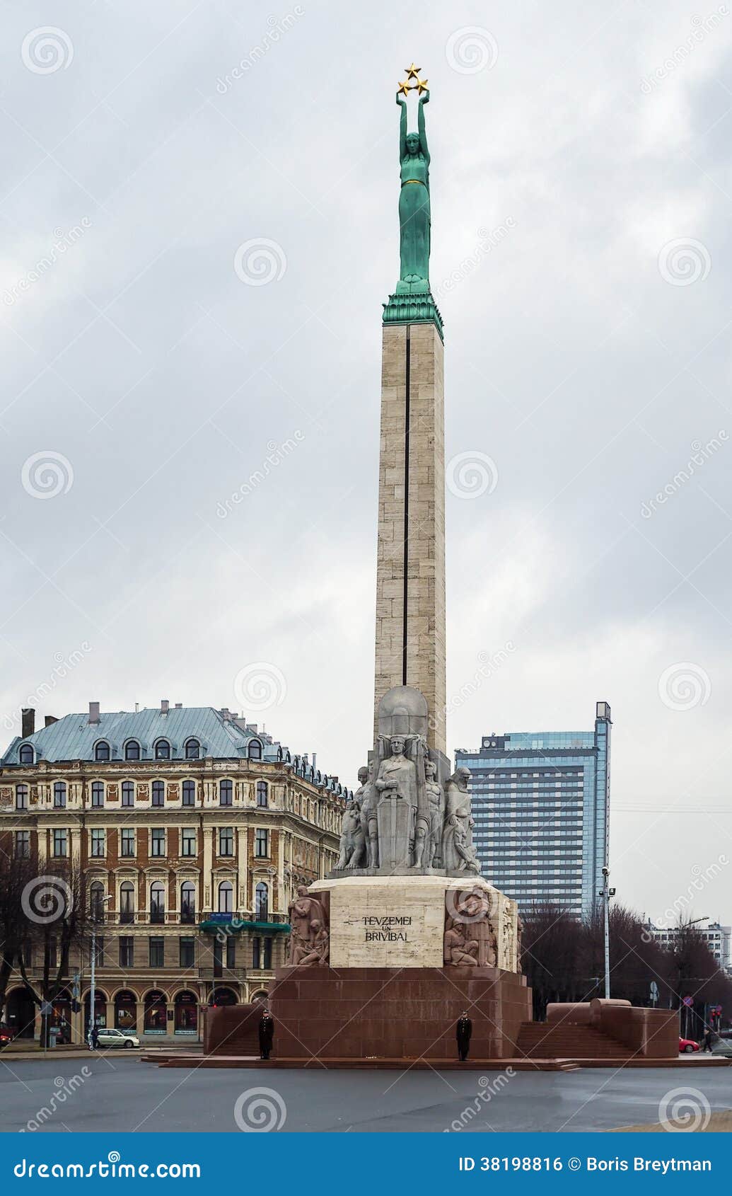 Freedom Monument, Riga stock photo. Image of freedom - 38198816