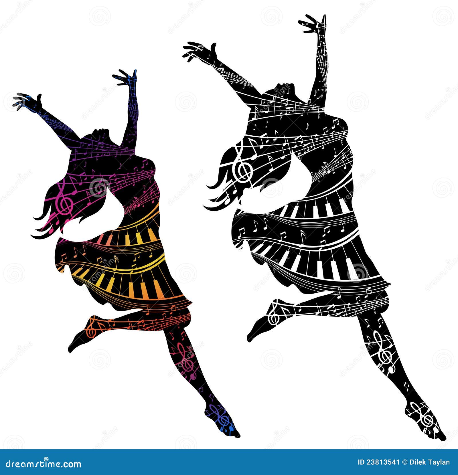 Freedom and music stock vector. Illustration of classic - 23813541