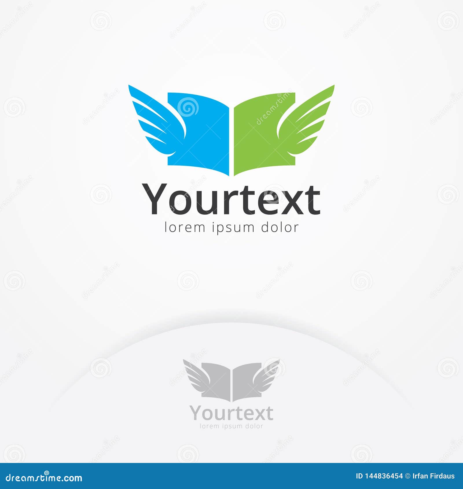 Freedom Reading Logo Design Stock Vector - Illustration of knowledge ...