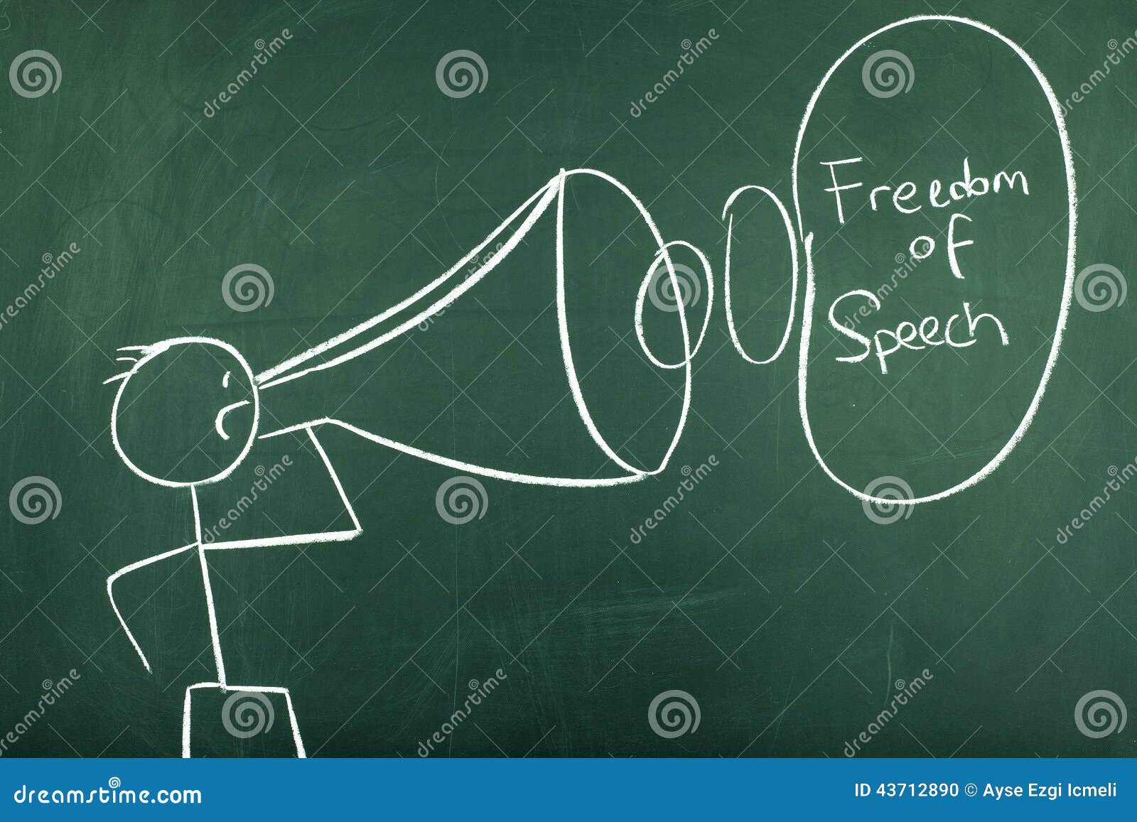 Freedom of Speech stock photo. Image of expressing, civil - 43712890