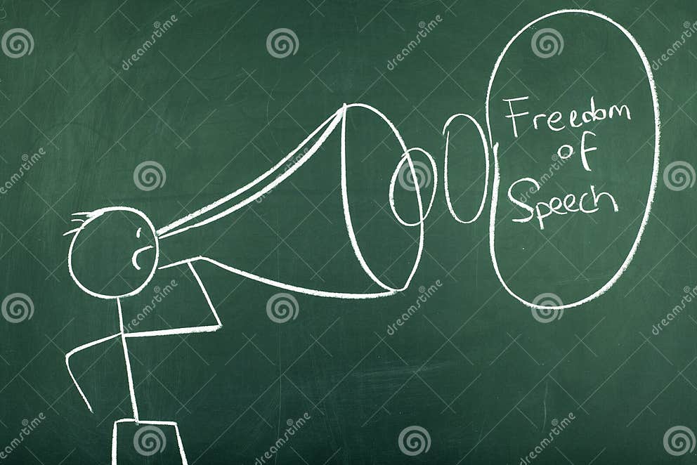 Freedom of Speech stock photo. Image of expressing, civil - 43712890