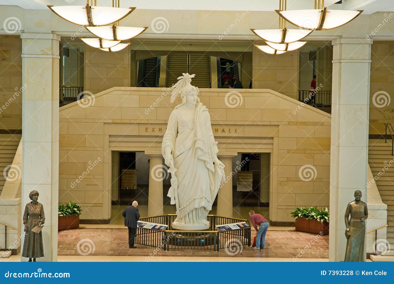 Freedom statue US Capitol editorial stock photo. Image of building ...