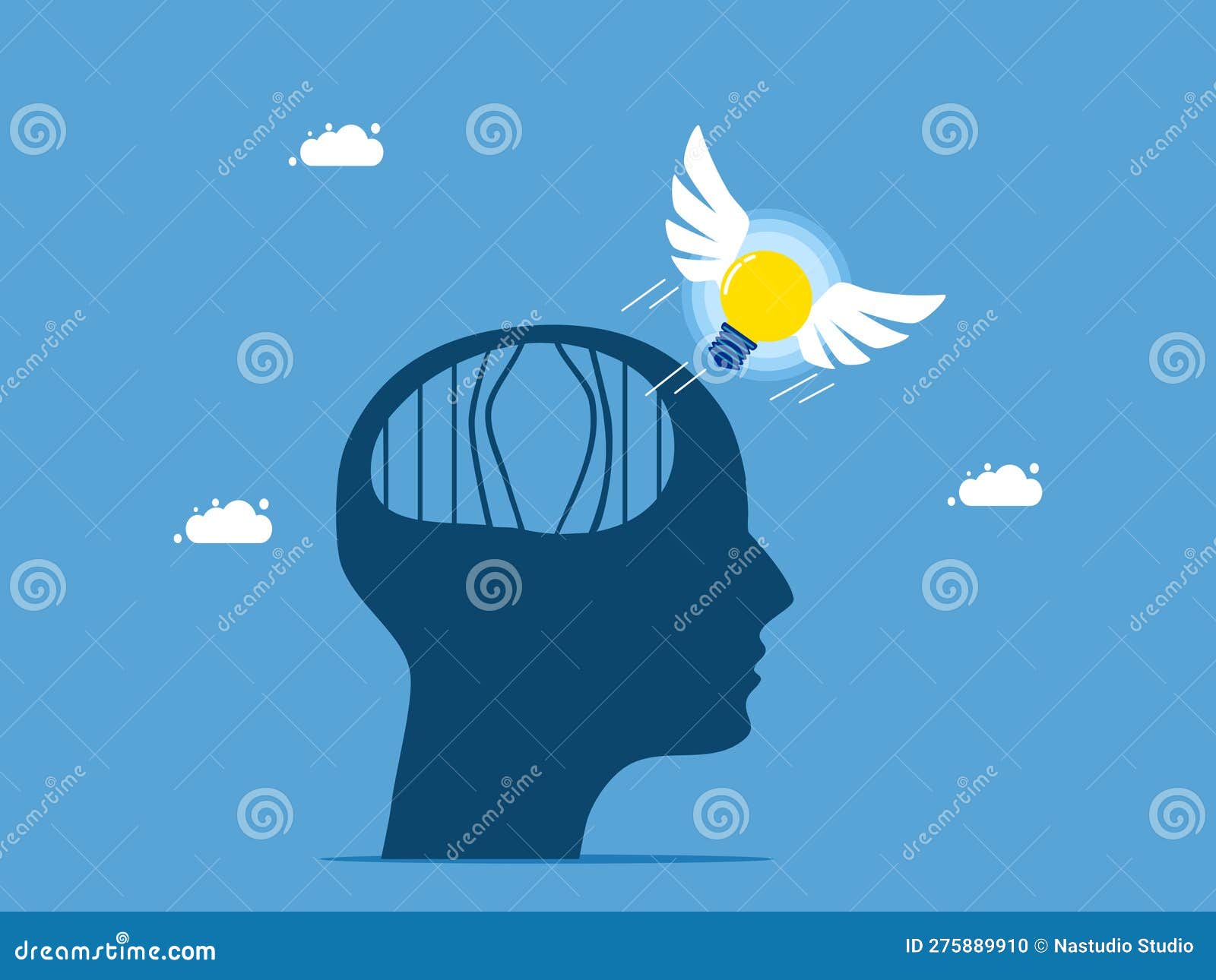 Freedom of Thought and Imagination. the Light Bulb Escaped from the ...