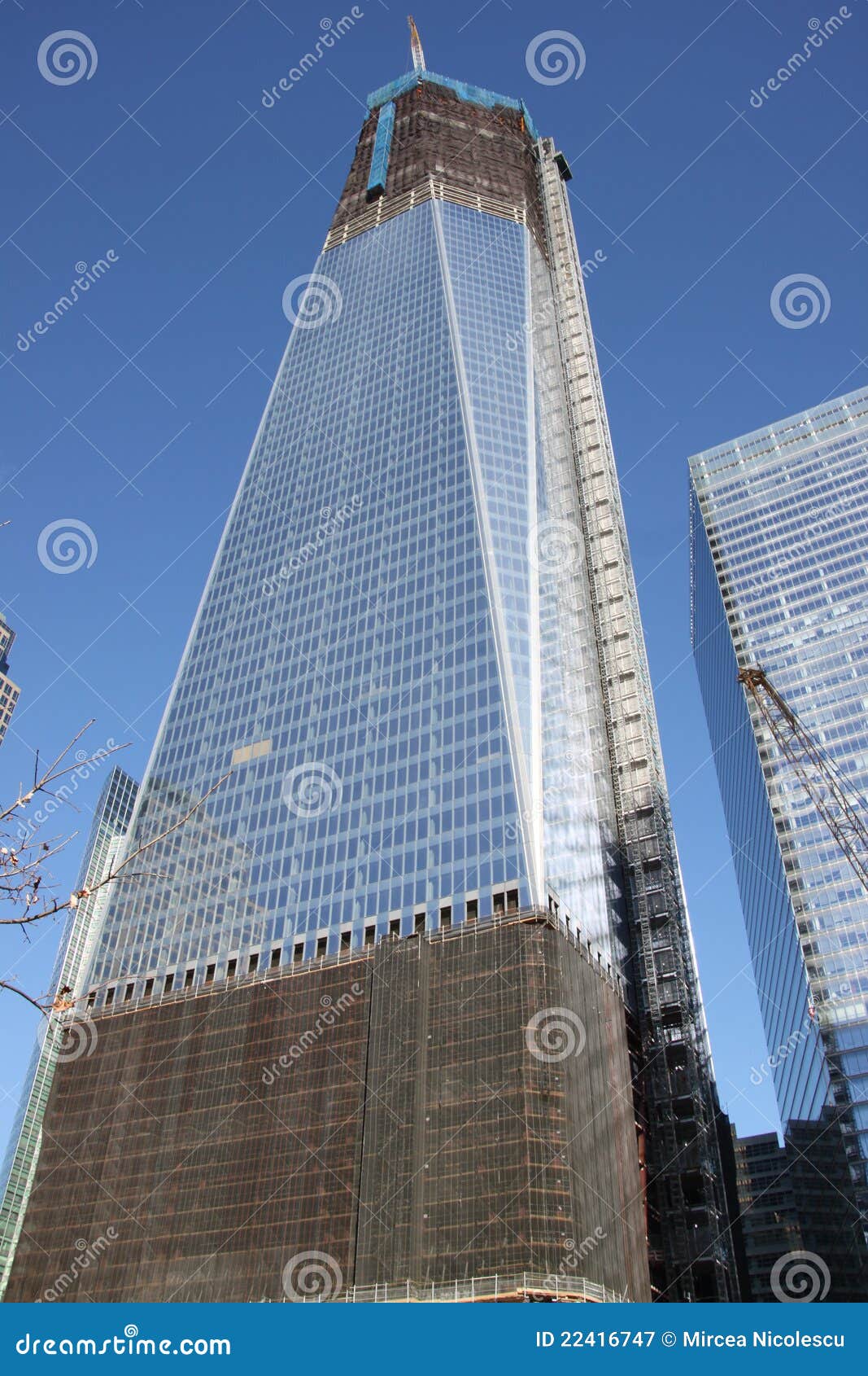 Freedom Tower editorial photography. Image of equipment - 22416747