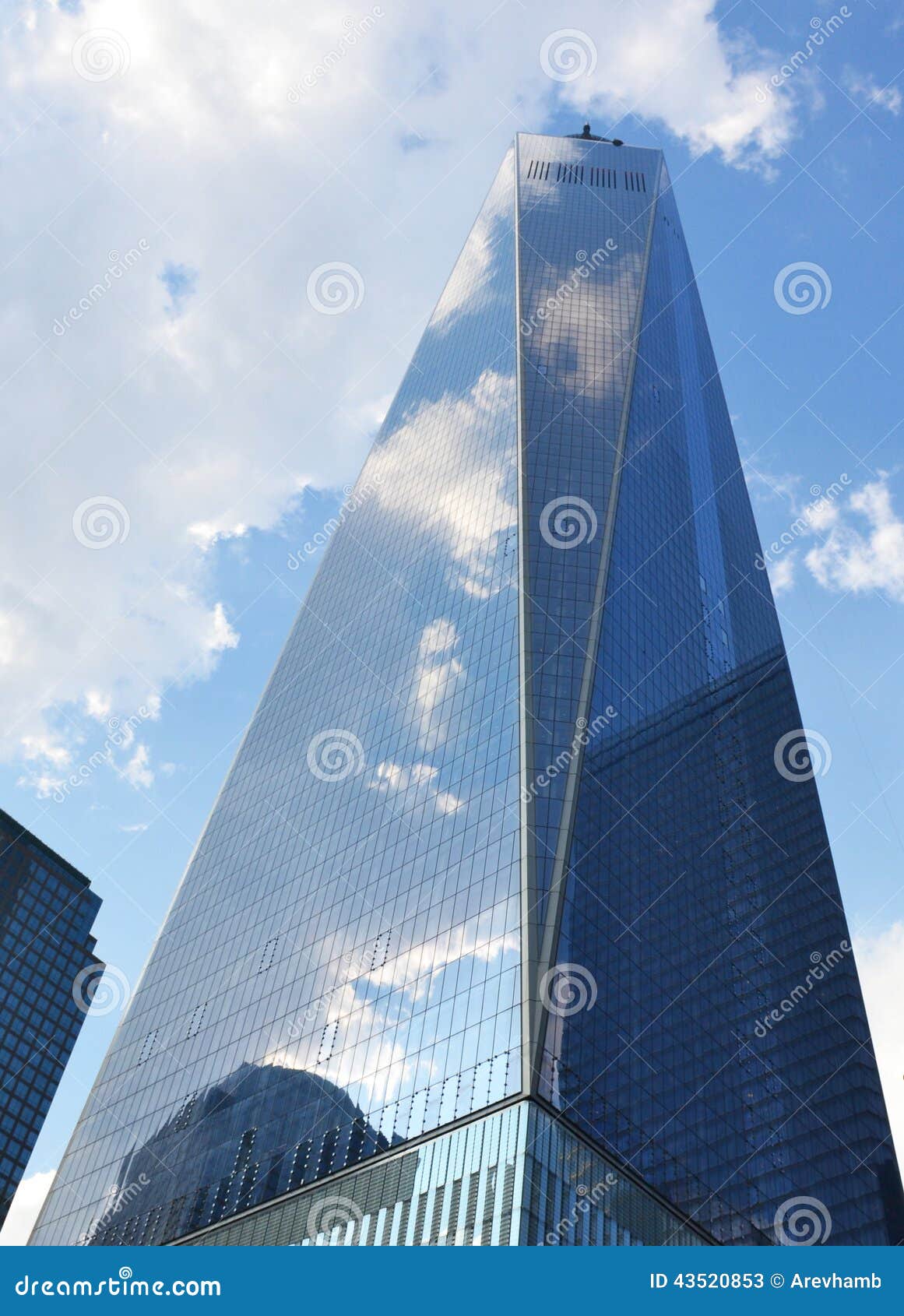 Freedom Tower in Lower Manhattan Editorial Stock Photo - Image of ...
