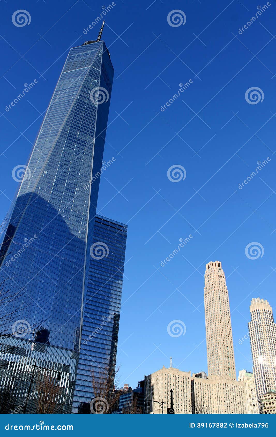 Freedom Tower, Manhattan editorial photography. Image of glass - 89167882